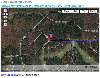 How To Use Satellite View On A LandCentral Property Page | LandCentral